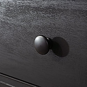 Sauder Dawson Trail 6-Drawer Bedroom Dresser in Raven Oak, Raven Oak Finish