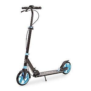VIRO Rides Sport Runner Folding Kick Scooter Black/Blue - Amazon Exclusive