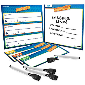 Supermarket Sweep Game, Race Against Time, Grab The Priciest Products to Win, Question Categories from TV Show, Aisle of Champions, On Your Carts, Get Set, Go, Ages 12+