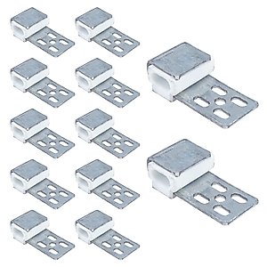 T Tulead Furniture Spring Clips Chair Couch Clips S Clips Sofa Spring Clips Pack of 12 with Mounting Screws