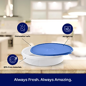 Tupperware Freeze & Go Round Container - Freezer Safe, Dishwasher Safe & BPA Free Container (4L/16.9 Cups)