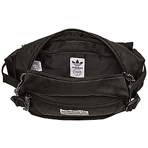 adidas Unisex Originals Utility Crossbody, Black/White, One Size