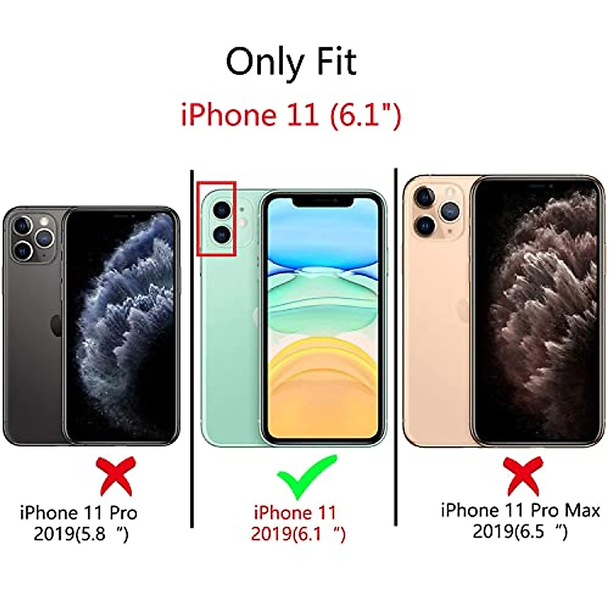 KUMTZO Compatible with iPhone 11 Case, Cute Cream Print Clear Soft TPU Case with Candy Ring Kickstand Camera Protection Shockproof Cover for Women Girls with iPhone 11 6.1 inch (Pink)