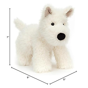 Jellycat Munro Scottie Dog Stuffed Animal, Medium 10 inches | Dogs and Puppies Plush Toy | Classic Children's Gift