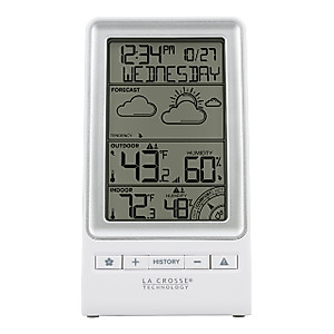 La Crosse Technology 308-1415FCT Wireless Forecast Station, White