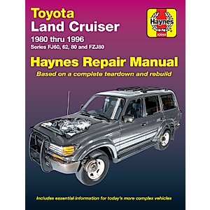 Toyota Land Cruiser FJ60, 62,80 & FZJ80, '80'96 (Haynes Repair Manuals)