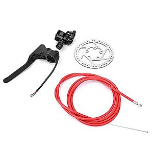 Vbest life Disc Brake,Metal Disc Brake Device Set(Contain Brake Disc Line Handle and Screws) for Xiaomi M365 Electric Scooter