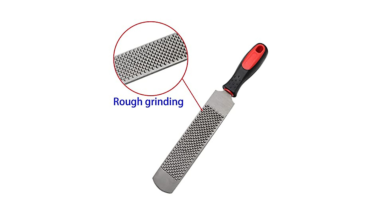 Qlvily 12 Inch Hoof Rasp - Durable Farrier Tool for Animals