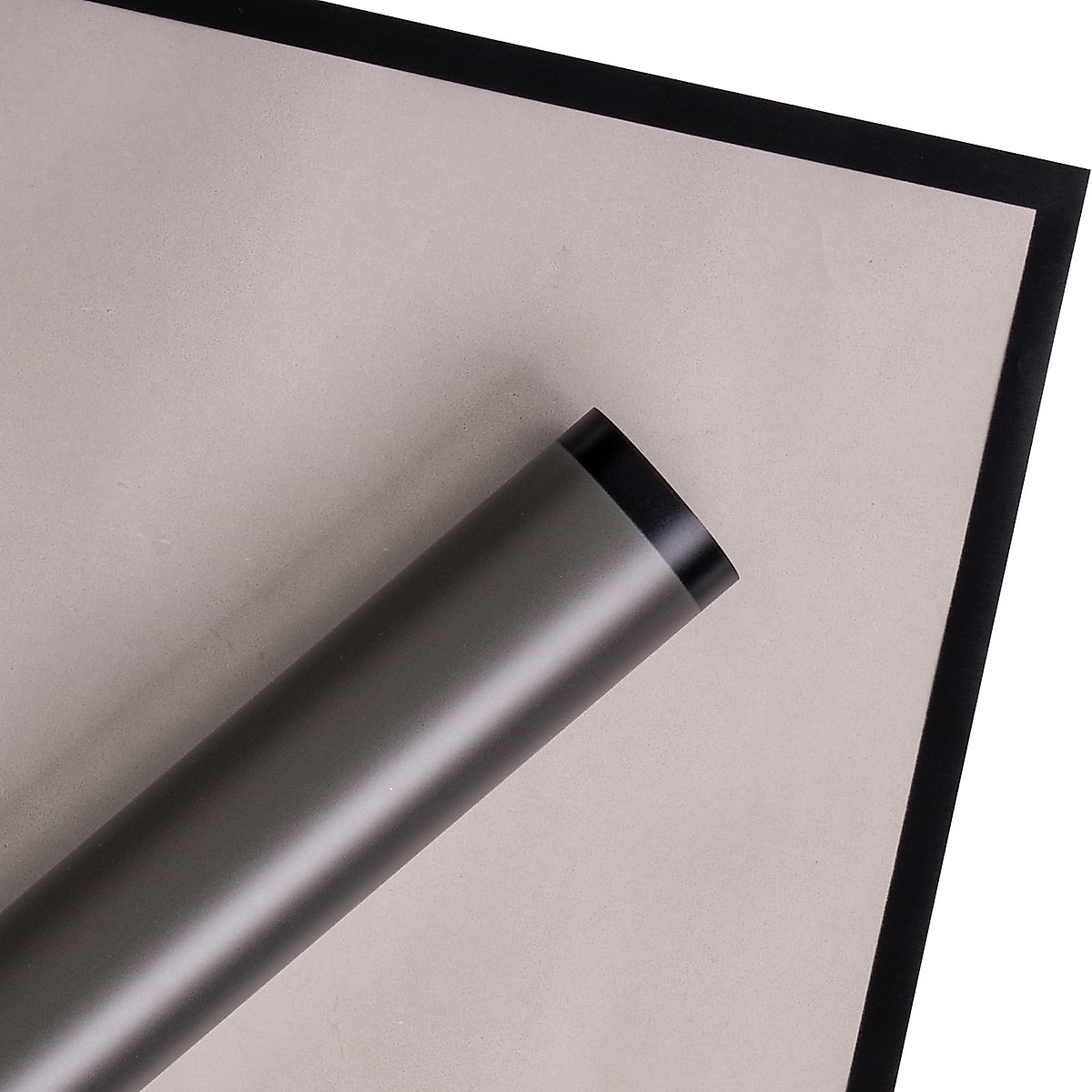 RUSPEPA 20 Sheets Flower Wrapping Paper - Black Edge Frosted Waterproof Floral Bouquet Wrapping Paper - Florist Supplies Packaging Paper for Birthday, Wedding and DIY Crafts - Black