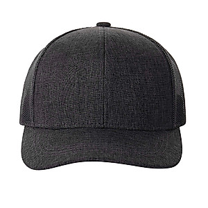 TSSGBL M,L,XL,XXL Snapback Trucker Hat Summer Ball Caps for Men Women,Adjustable Blank Mesh Back Workout Baseball Cap - Charcoal Grey