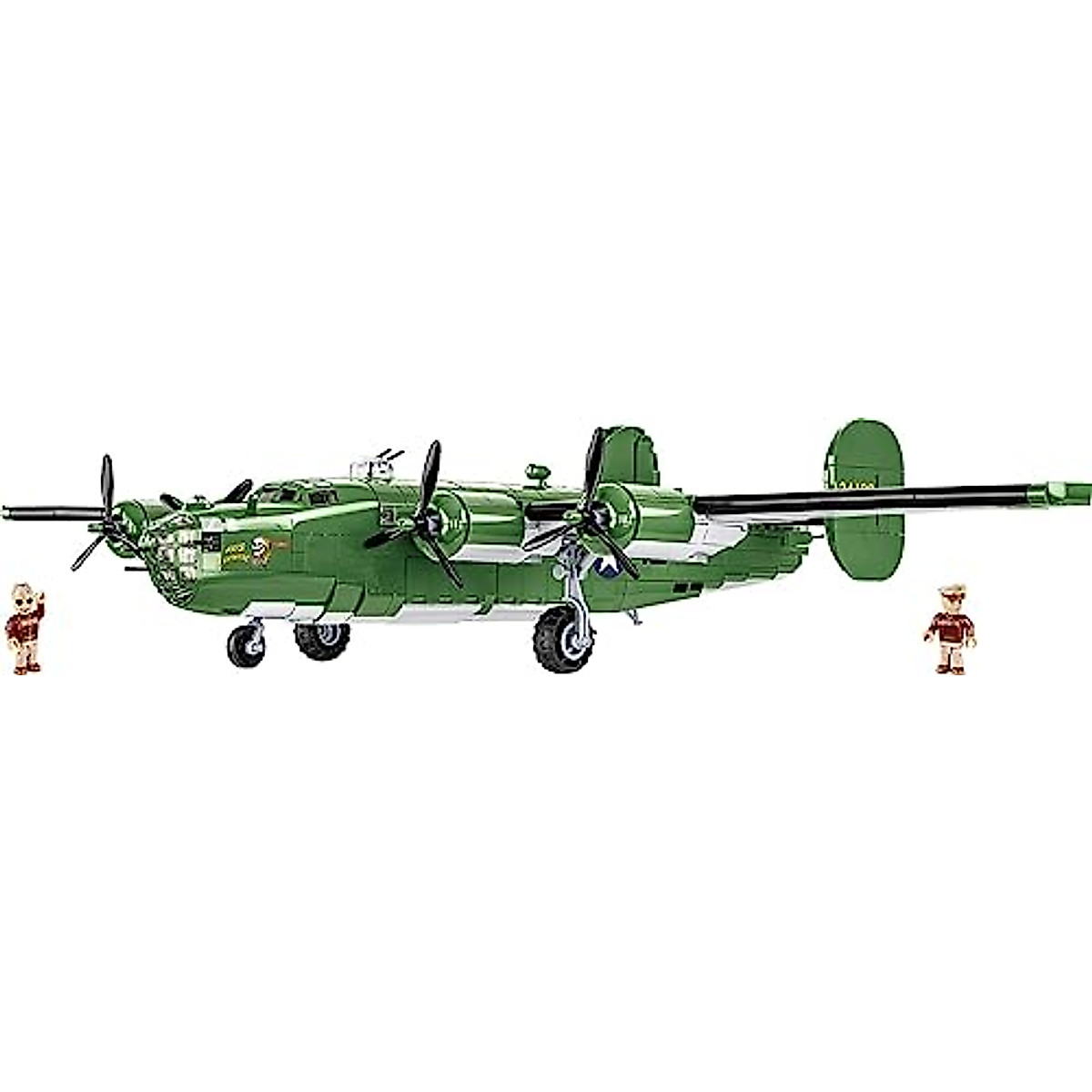 COBI Historical Collection WWII Consolidated B-24®D LIBERATOR® Plane Army Green, Large