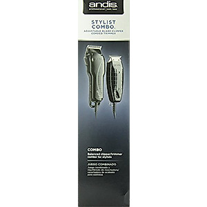 Andis Stylist Combo Envy Clipper + T-Outliner Trimmer Black Combo Haircut Kit 66280
