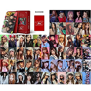 XTOUT@FVJ 4Pack/219Pcs NewJeans Photocards Lomo Cards Kpop Merchandise Album Photo for Fans Party Decorations Collection
