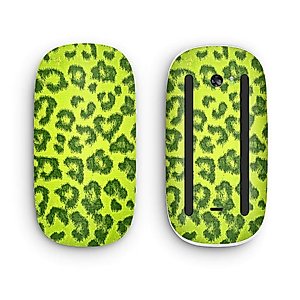 Design Skinz Vibrant Green Cheetah Vinyl Decal Compatible with The Apple Magic Mouse 2 (Wireless, Rechargable) with Multi-Touch Surface
