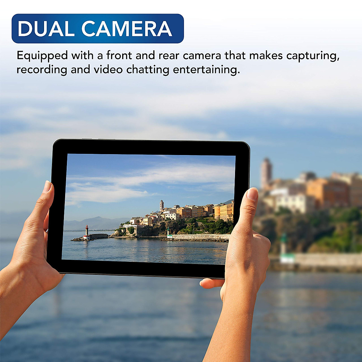 HYUNDAI HyTab Plus Tablet, 10 Inch Tablet, IPS Display, 4G LTE (T-Mobile only), WiFi Tablet, Quad-Core Processor, 2GB RAM, 32GB Storage, Dual Camera, Android 10 Go Tablet, 5000 mAh Battery - Graphite