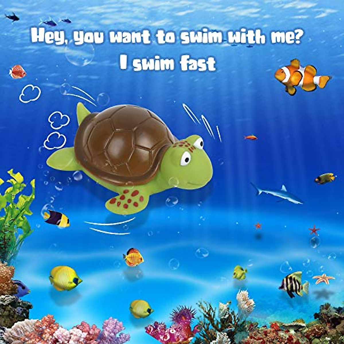 XY-WQ Floating Pool Thermometer, Large Size Easy Read for Water Temperature with String for Outdoor and Indoor Swimming Pools and Spas (Turtle)