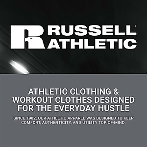Russell Athletic Short Sleeve Pullover White/Stealth XL