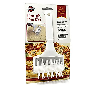 Norpro Docker for Pizza Crust or Pastry Dough, White