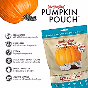 grandma lucy's Pumpkin Pouch 6 oz, Skin and Coat