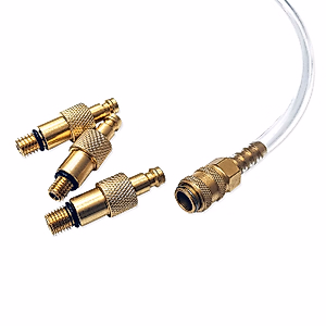 Marine Tech Tools Gearcase Pressure and Vacuum Tester, Gearcase Pressure Tester, Gearcase Vacuum Tester, Vacuum and Pressure Tester Kit, Fits Chrysler, Evinrude, Force, Johnson & Mercury Outboards