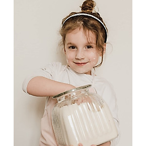 Wecoe Rhinestone Headband Silver Bling Sparkly Diamond Hair Band for Bridal, Birthday, Holiday, Homecoming Women's Gifts