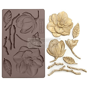 Prima Marketing 643119 Redesign Mould 5X8 WNTR, Winter Blooms