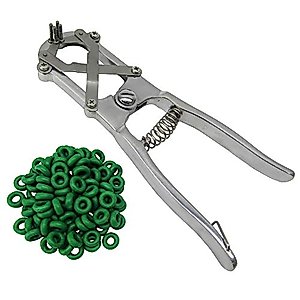 Cattle Bloodless Castration Large Pliers with Bands set (animal only)