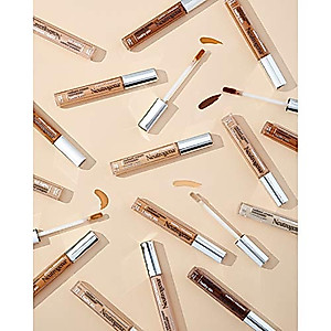 Neutrogena Healthy Skin Radiant Brightening Cream Concealer with Peptides & Vitamin E Antioxidant,Lightweight Perfecting Concealer,Non-Comedogenic,Bisque Light/Medium 02 neutral undertones,0.24 oz