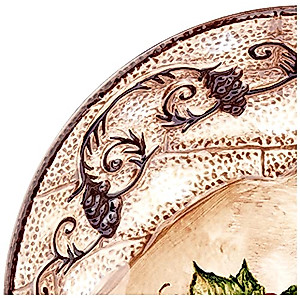 Certified International French Sunflowers Soup/Pasta Bowl, 9.25-Inch, Set of 4