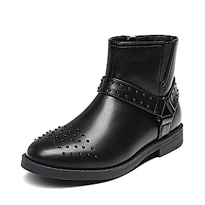 DREAM PAIRS Unisex-Child Sdbo223k, Black, 5 Big Kid