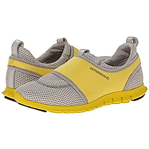 Cole Haan Women's Zerogrand Slip-On Fashion Sneaker, Silver Mesh/Vapor Grey/Sunray, 10.5 B US