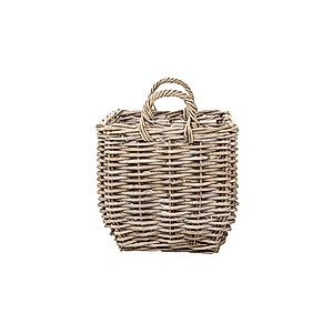 Kouboo Kobo Wicker Basket, Gray-Brown