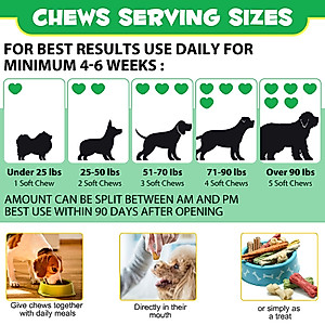 120 Chews Probiotics for Dogs