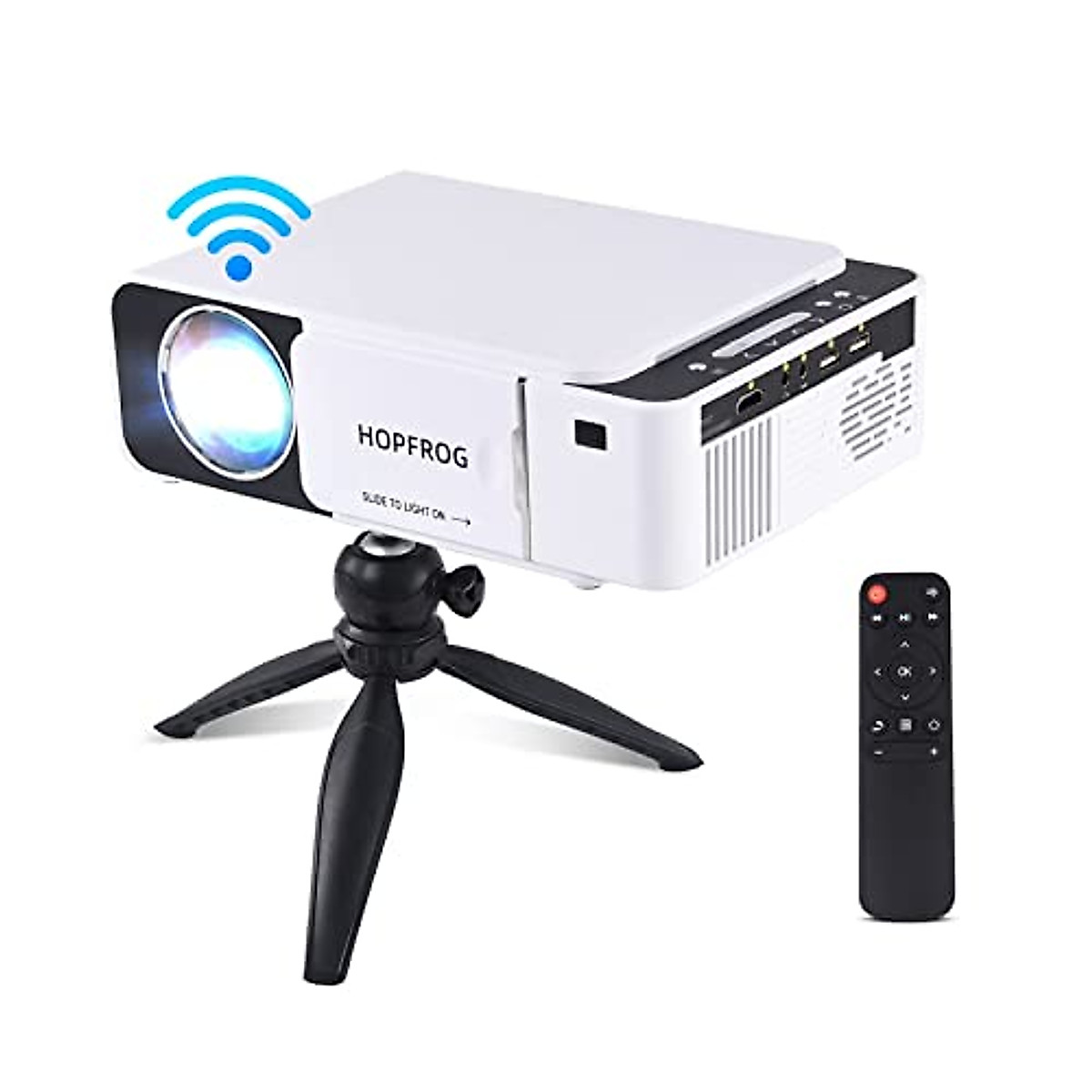 Portable WiFi Projector for Phone & Home | 1080P HD Movies
