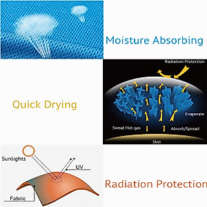 FREEMASTER Bicycle Running mask doo rag Skull Cap Skull hat Pack of 3 (Set 5)