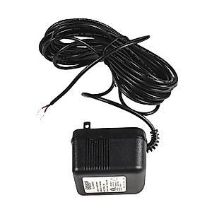 HQRP 24-Pack 24V AC Adapter Transformer Works with Nest Hello Nest Skybell Ring Doorbeell Video 1, 2, Pro, Nest Ecobee Honeywell Sensi Thermostats, C-Wire, 25ft Cable