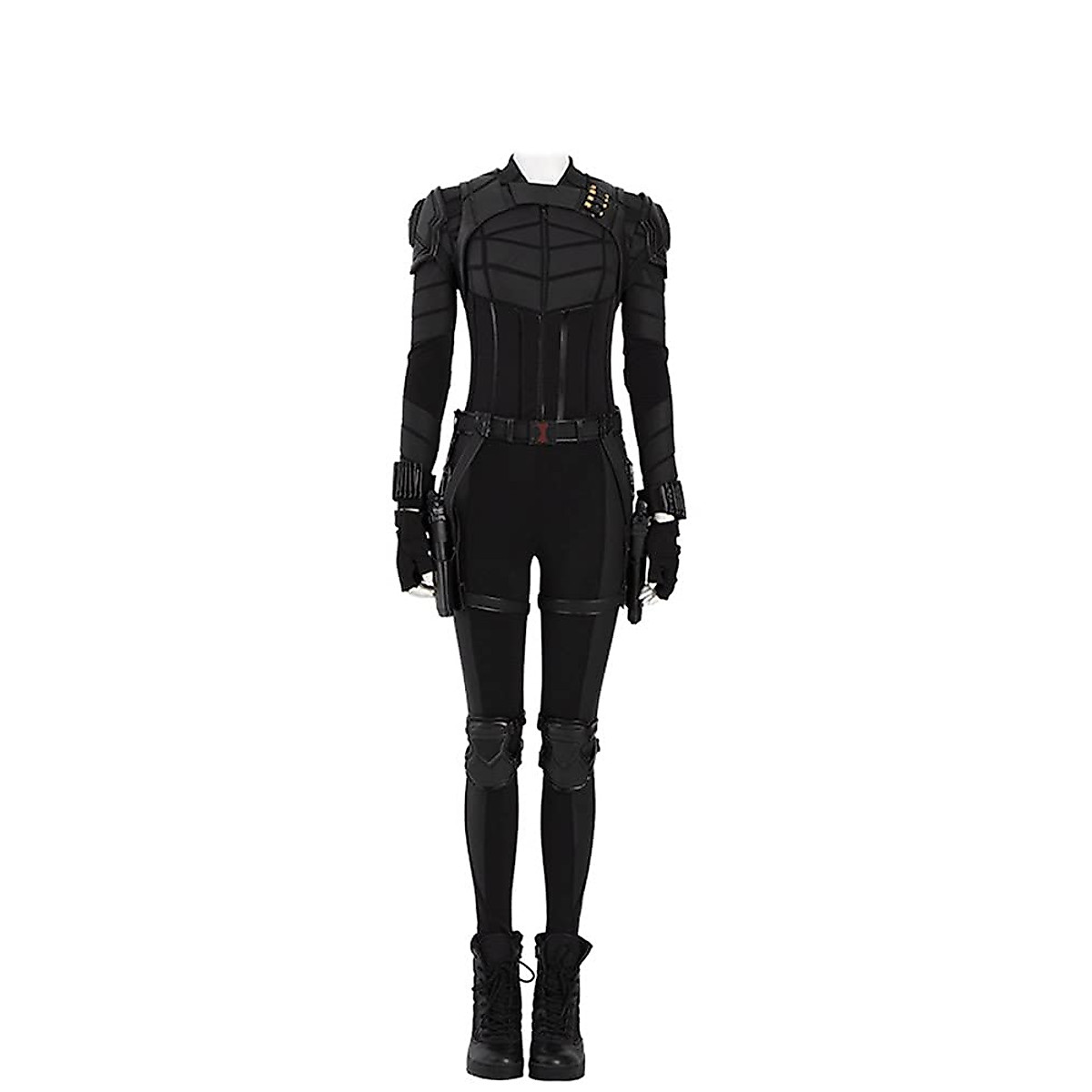 Yelena Belova Costume Jacket Vest Women Black Agent Soldier Natasha Widow Cosplay Halloween Outfits (Small, Style 4)