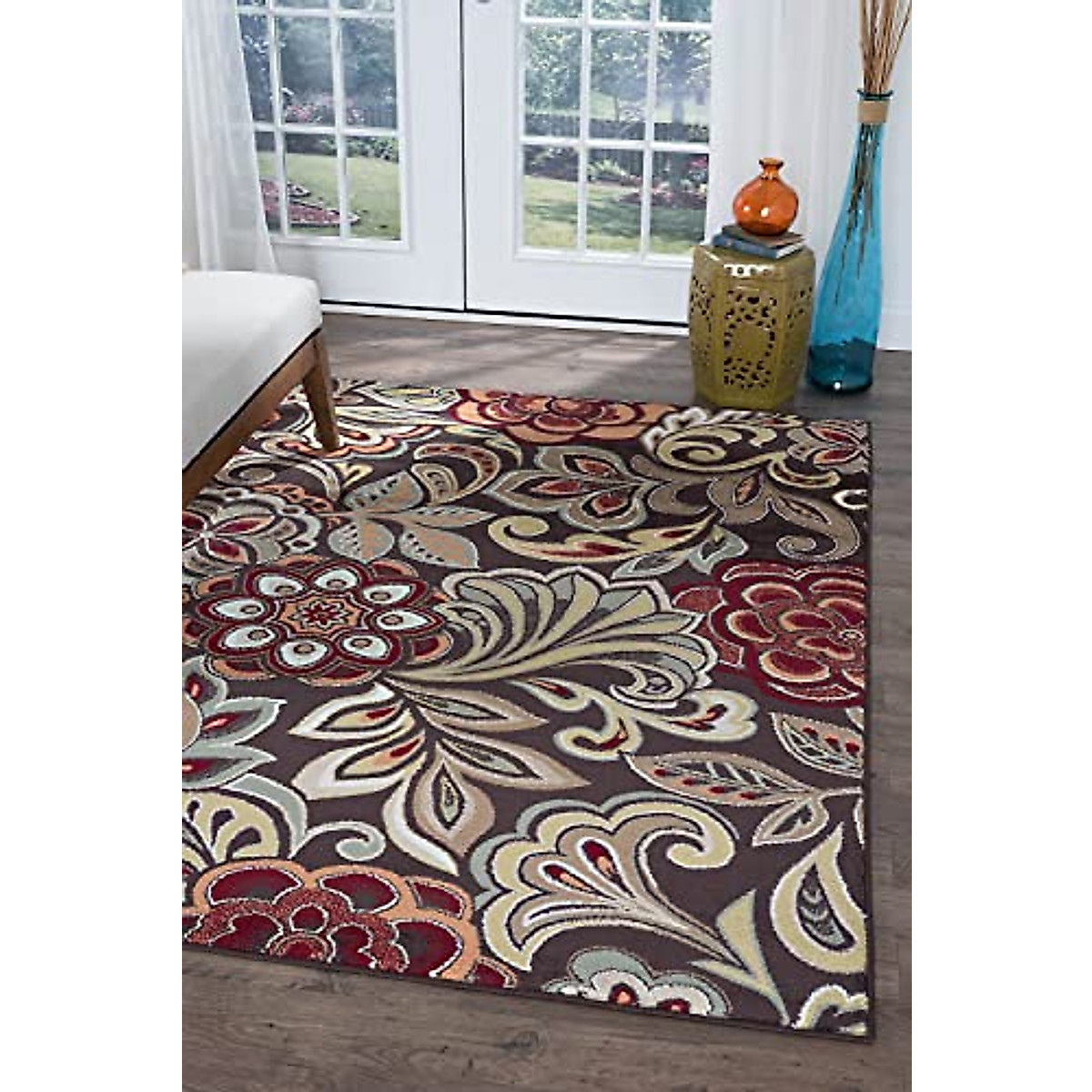 Set (5'x7' + 20''x60'' + 20''x32'') Area Rugs for Living Room - Dining Room Rug - Bedroom Rug - Entryway Rug - Hallway Runner Rug - Kitchen Rug - Indoor Front Door Rug - Alfombras para Salas