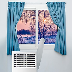 Portable Air Conditioner Hose Cover Wrap Insulated AC Hose Cover, Universal Fit Both 5 inch and 5.9 inch Diameter Exhaust Duct Vent, for Easy Installation