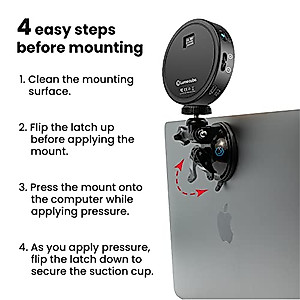 Lume Cube Video Conference Lighting Kit - LITE Edition | Computer Light for Video Conferencing & Live Streaming | Laptop Light, Adjustable Brightness and Color Temperature, Computer Mount Included