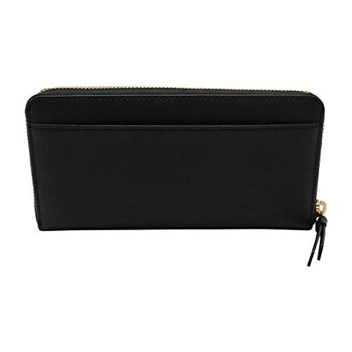 Kate Spade New York Cameron Saffiano Leather Zip Around Large Continental Wallet Black 2019