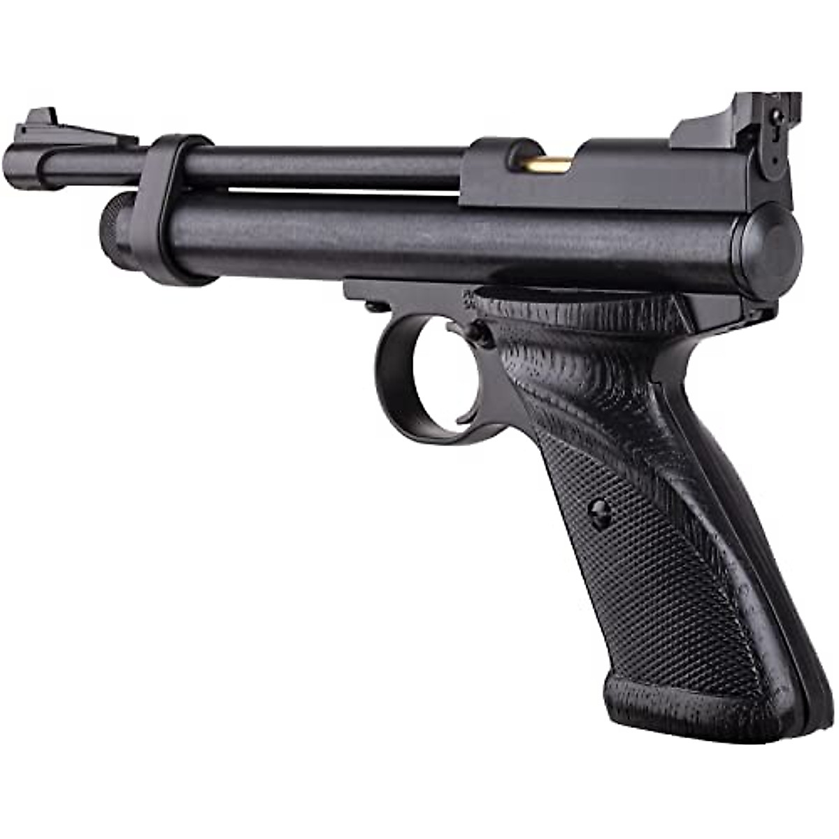 Crosman 2240 .22-Caliber Bolt Action Single-Shot CO2-Powered Air Pistol,Black