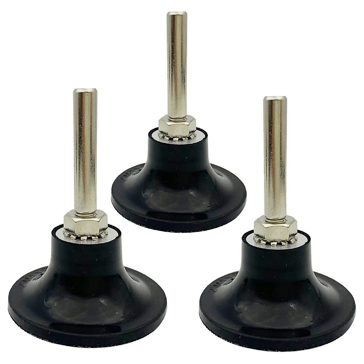 New Bundle: 3 Pack 2 Inch Quick Change Adapter + 100Pcs 5 Inch 8 Hole Orbital Sander Sandpaper