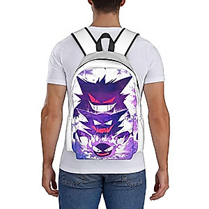 Cute Backpack School Shoulder Bag Laptop Bag Backpack for Teen Boys, Anime Backpack Casual Daypack for Travel