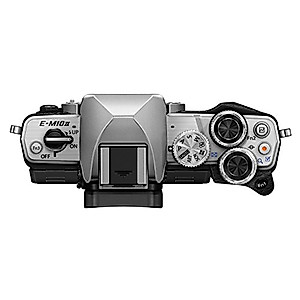 Olympus OM-D E-M10 Mark II Mirrorless Camera (Silver) - Body Only