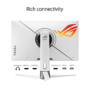 ASUS ROG Strix XG27AQ-W 27” 1440P HDR Gaming Monitor - White, QHD (2560 x 1440) (Renewed)