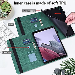 VODEFOX Case for iPad Air 6th Generation 11 Inch (M2) 2024/ iPad Air 5th/4th Gen 2022/2020/iPad Pro 11 4th Gen 2022 / 3rd Gen 2021/ 2nd Gen 2020 / 1st Gen 2018 - Green