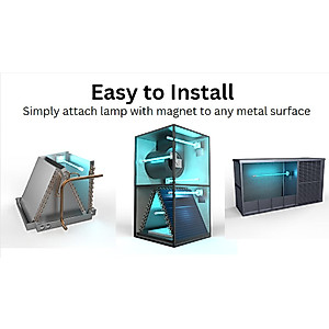 14W 14" UV Light Replacement Bulb with Male Non-keyed Lamp Base - Works for 24V and 110V UV Lamps