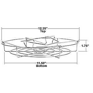 Kitchen Crop Stainless Steel Flat Canning Rack VKP1056