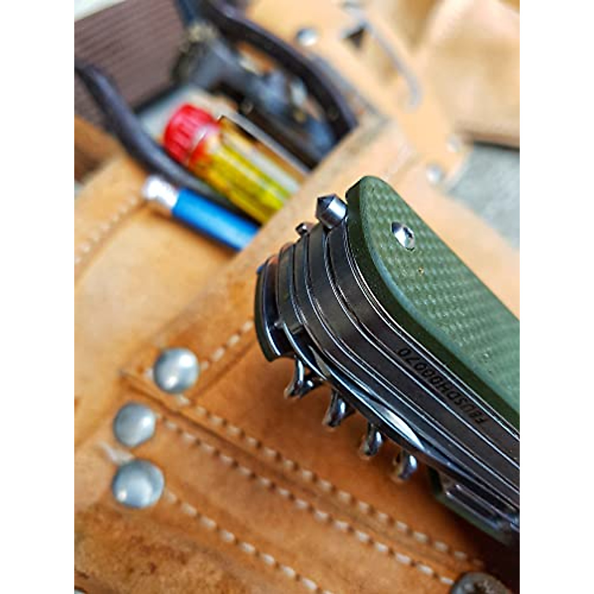 Ruike Multifunctional Knive, Green, G10 (M51-G)